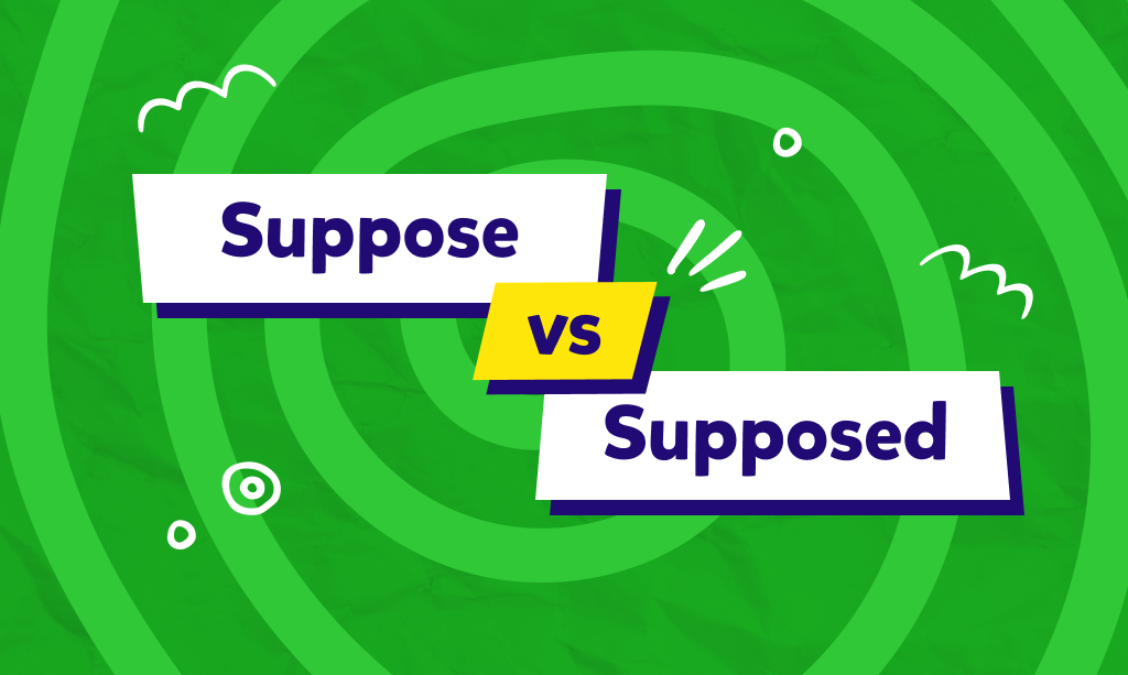 שליטה בשימוש הנכון ב- "Suppose" vs "Supposed" בשפה האנגלית