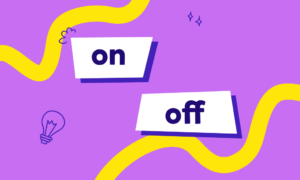 איך משתמשים בביטויי הפועל שמכילים את "On" and "Off" בשפה האנגלית?