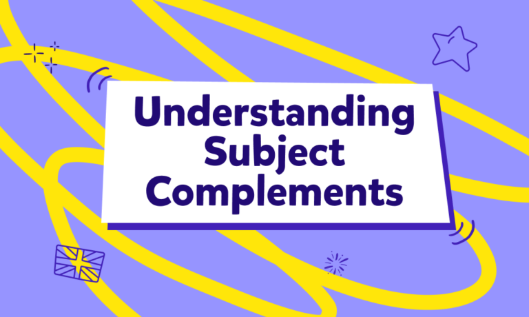 הבנת הנשוא המשלים באנגלית: חוקים ודוגמאות