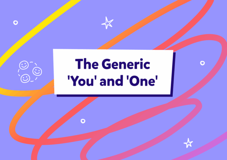 שימוש כללי בכינויי הגוף You ו-One באנגלית: מדריך חכם לילדים.